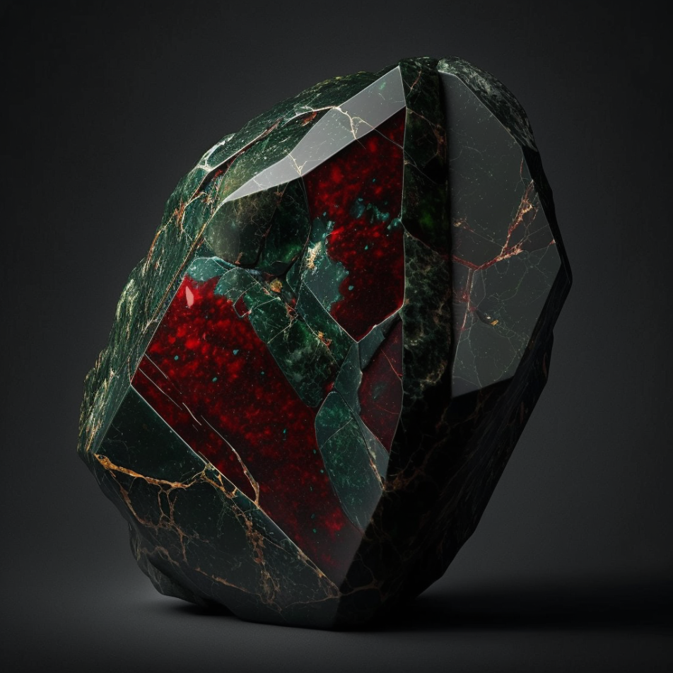 Bloodstone - Properties, Chakras, planets & elements | Astromix.net