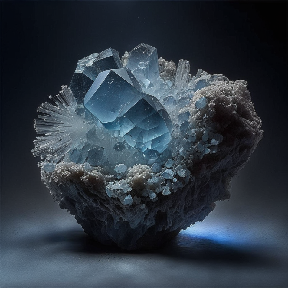 Celestite - Properties, Chakras, planets & elements | Astromix.net